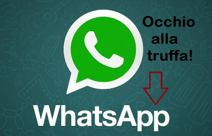 Truffa su WhatsApp. Truffa su WhatsApp.